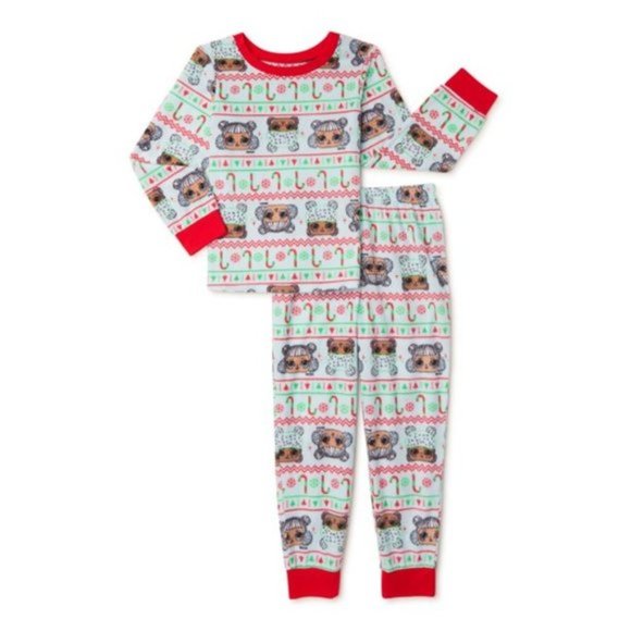 L.O.L. Surprise! | Pajamas | Lol Surprise Girls Long Sleeve Christmas ...